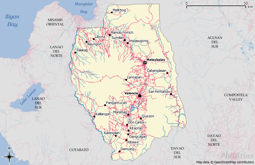 Bukidnon Mindanao The Philippines Map Discover The Captivating Beauty